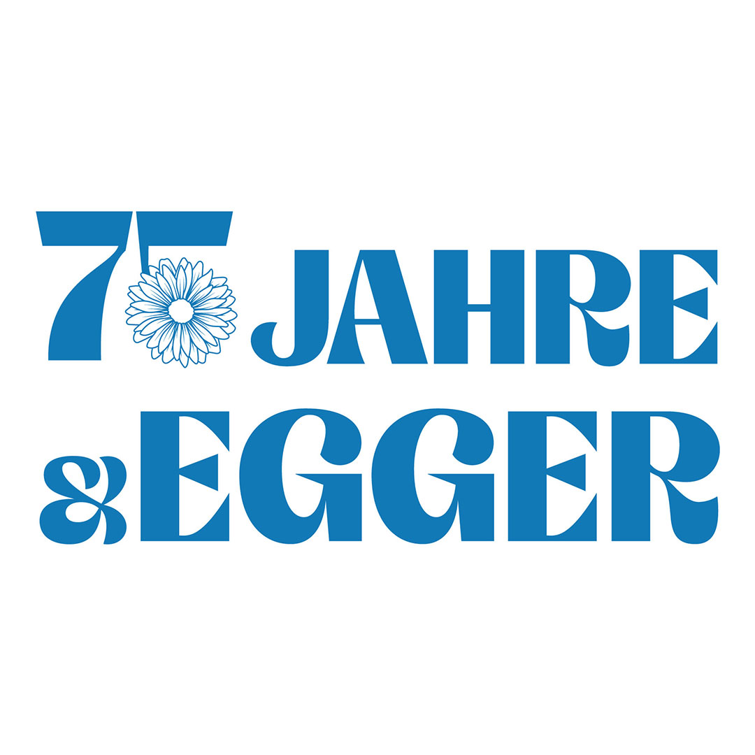 Egger feiert 75 Jahre und erhält neues Logo – B+G Schweiz